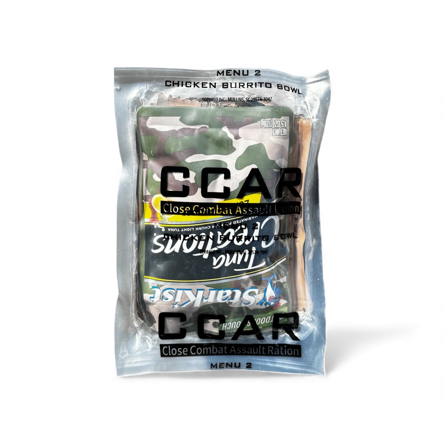 US Close Combat Assault Ration 24 Hour Rations (CCAR, FSR, MRE, MCW)