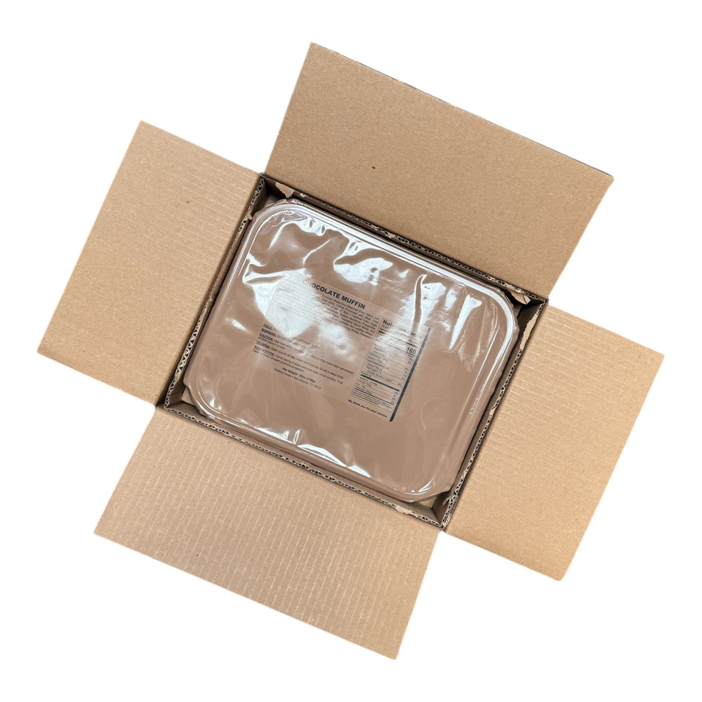 BULK 12 MRE Tray Packs, Chocolate Muffins (UGR Component)