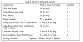 Unitized Group Ration (UGR-E); Full Ration for 18 people, US Military