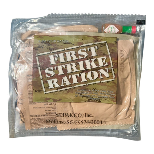 US First Strike 24 Hour Rations (FSR, MRE, MCW)
