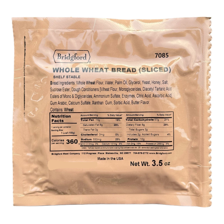 MRE Whole Wheat Bread by Bridgford