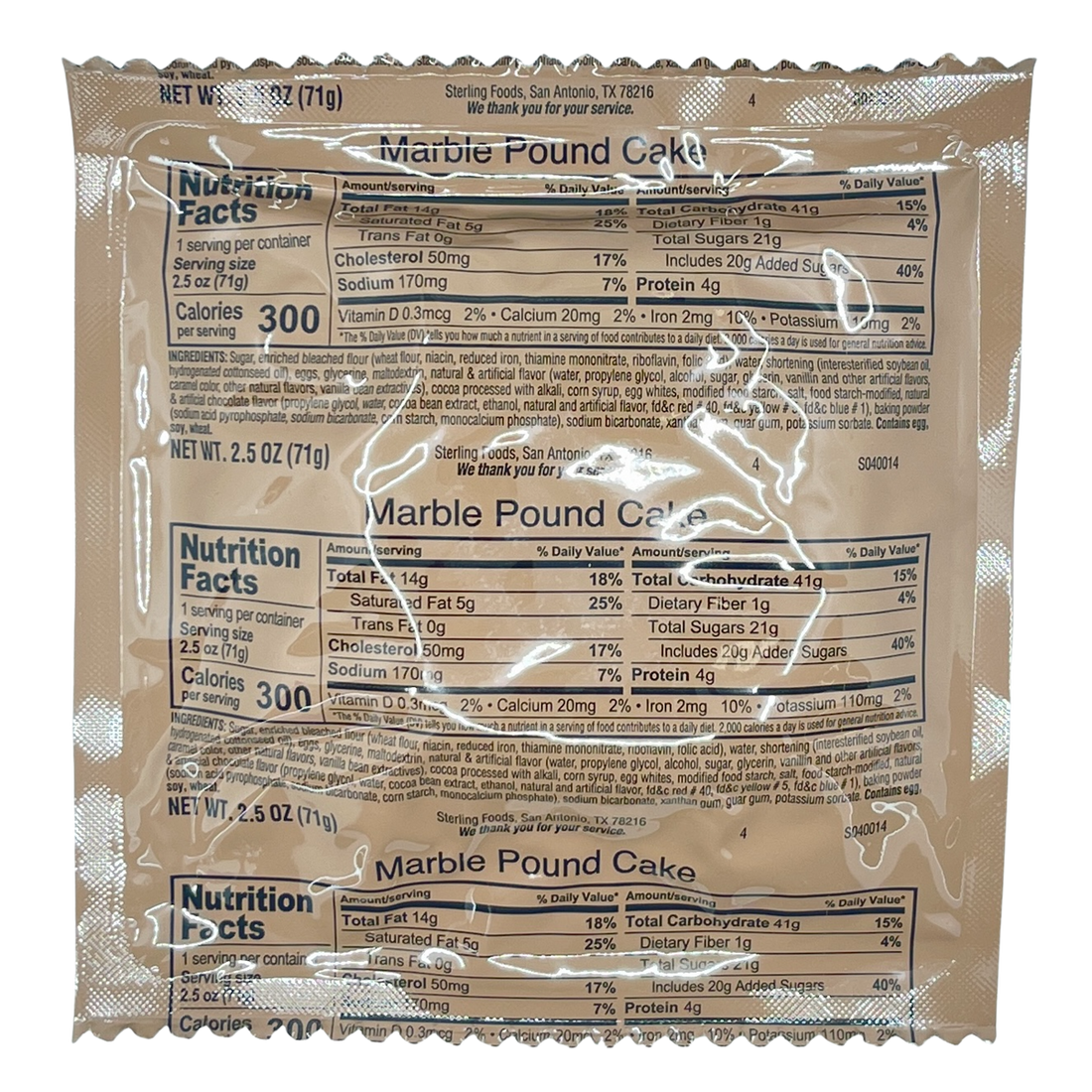 MRE Marble Pound Cake