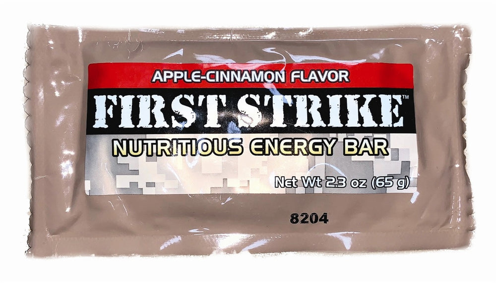 MRE First Strike Nutritious Energy Bar Apple-Cinnamon