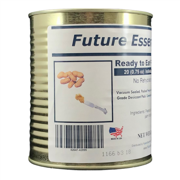 Future Essentials Canned Long Shelf Life Peanut Butter