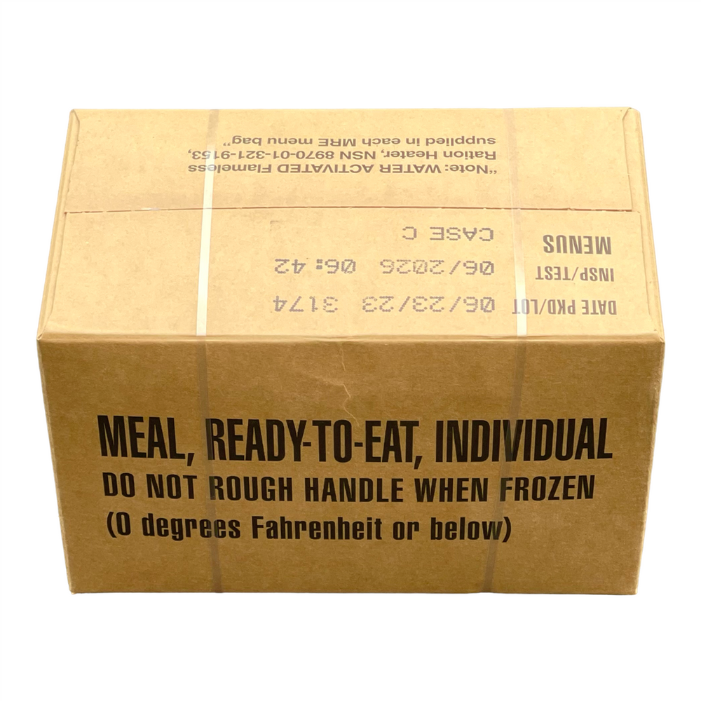 Military Surplus Real MREs Menu C