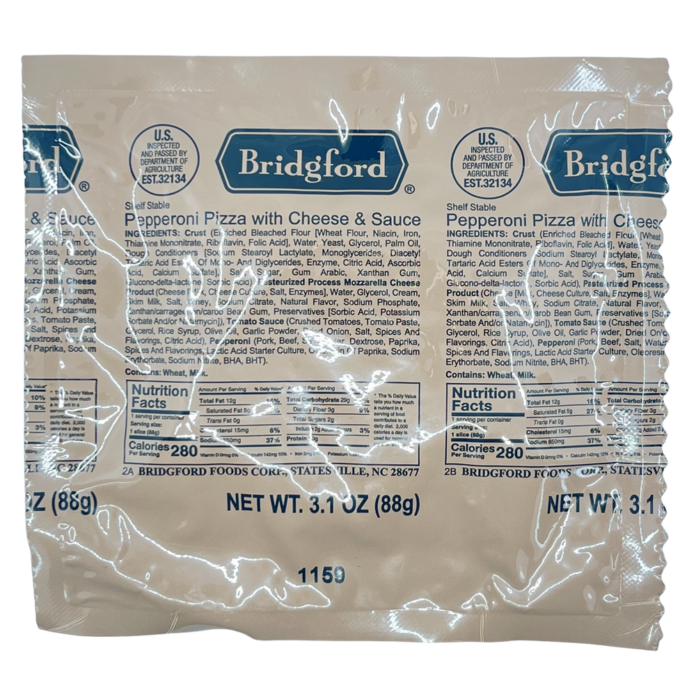 MREs (Meals Ready to Eat)